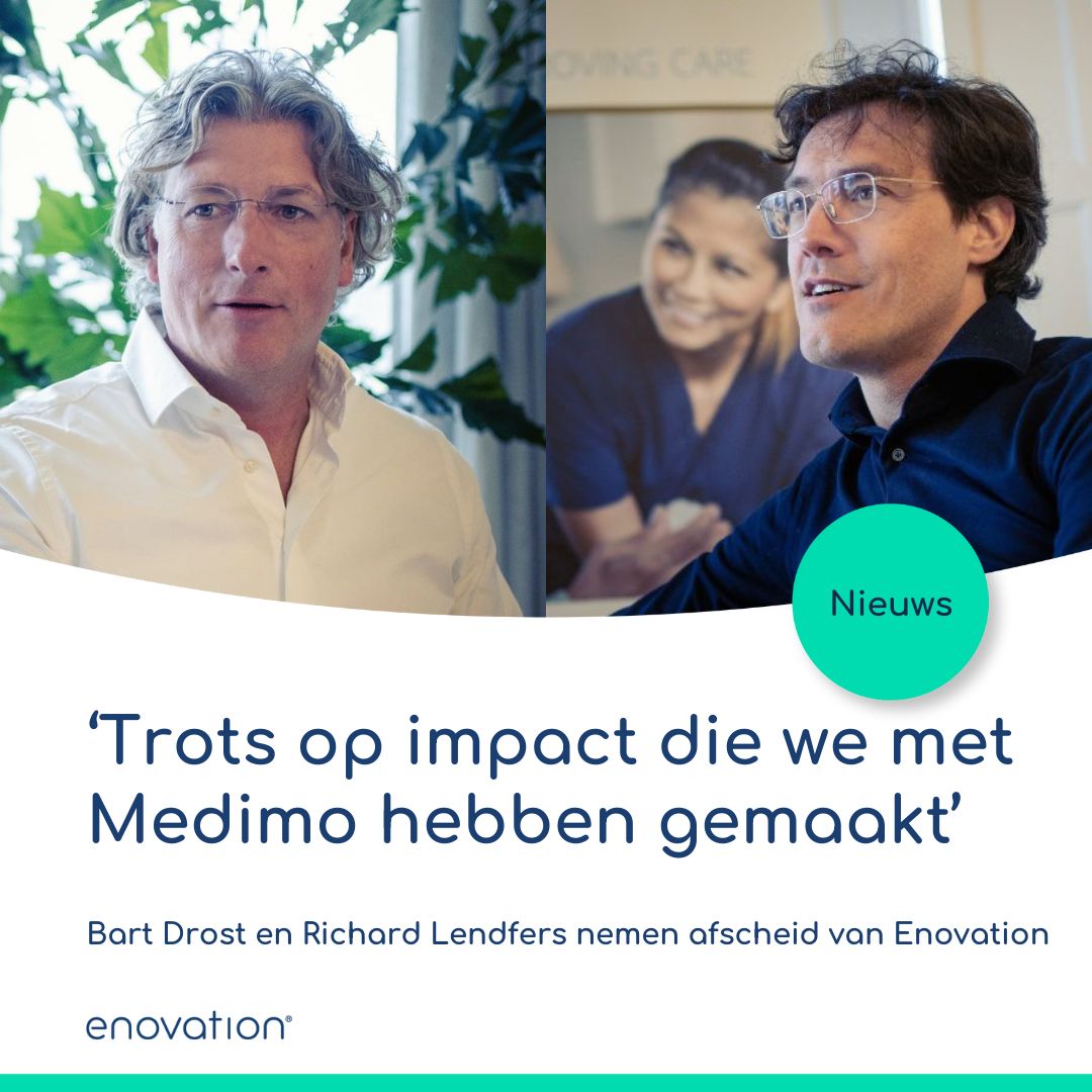 ‘Trots op de impact die we met Medimo hebben gemaakt’ - Enovation NL