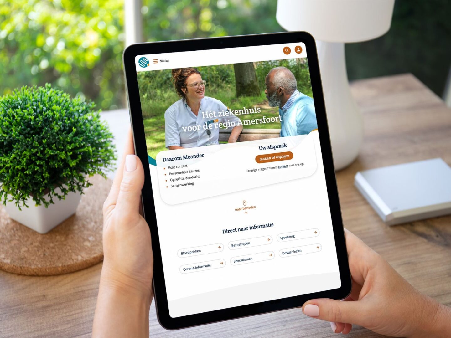 Patiëntenportaal basis voor Meander Medisch Centrum - Enovation NL